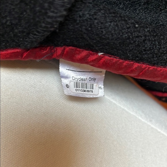 Covelo | Jackets & Coats | Covelo Black And Red Boiled Wool Jacket With ...